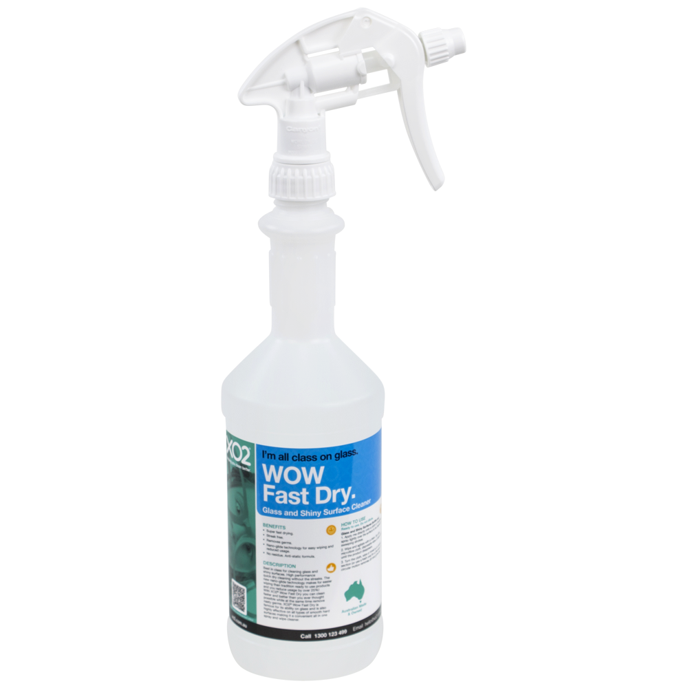 Wow Fast Dry - Glass & Shiny Surface Cleaner | XO2®